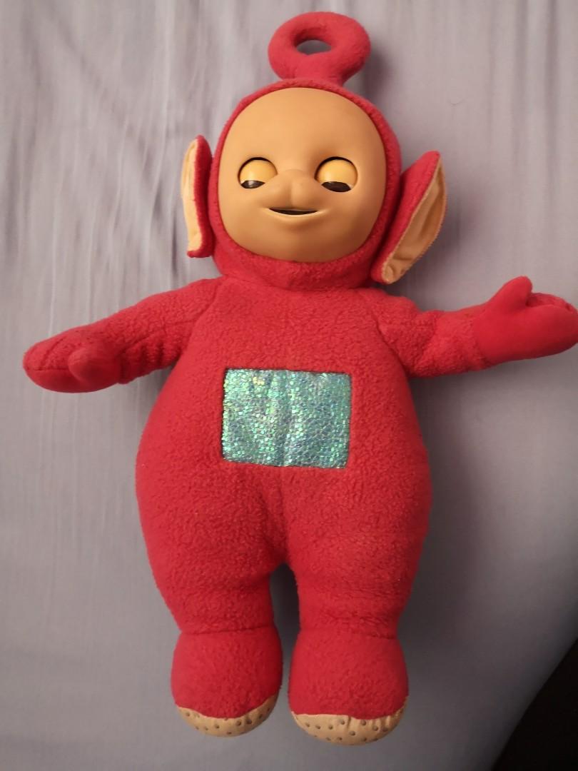 Authentic Vintage Talking Teletubbies - Po (Red)-1996, Hobbies & Toys ...