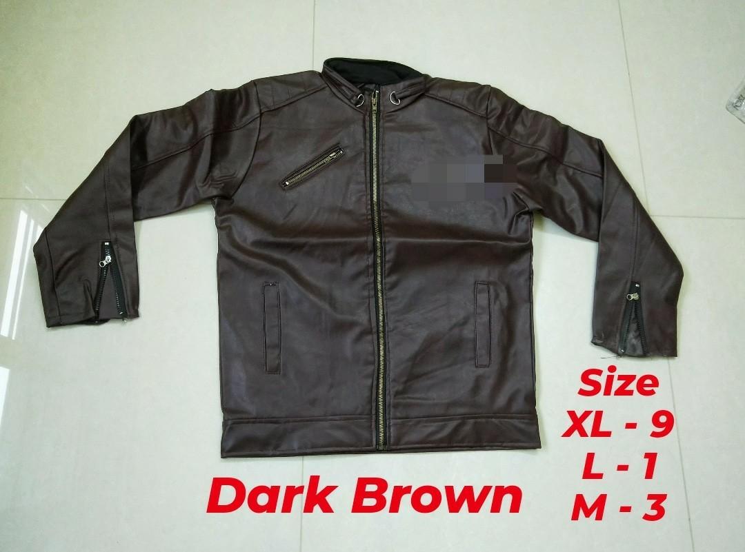 Rexine material Jacket, Men's Fashion, Clothes, Others on Carousell