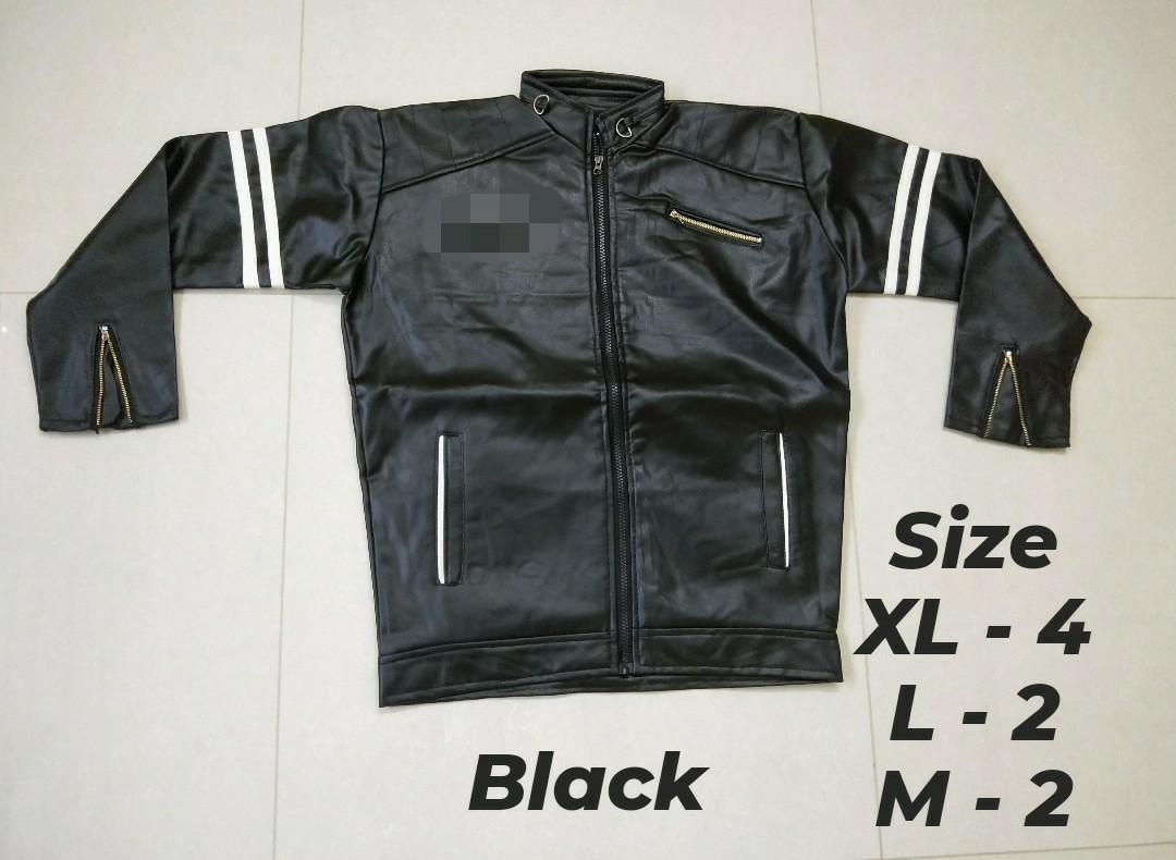 Rexine material Jacket, Men's Fashion, Clothes, Others on Carousell