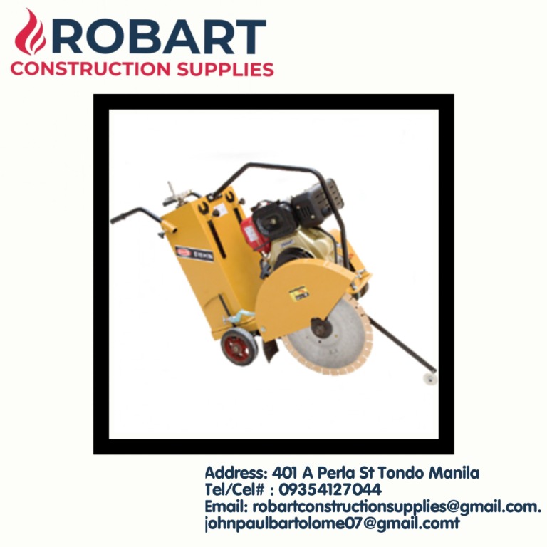 Robin Concrete Cutter, Commercial & Industrial, Construction Tools ...