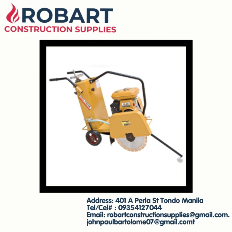 Robin Concrete Cutter, Commercial & Industrial, Construction Tools ...