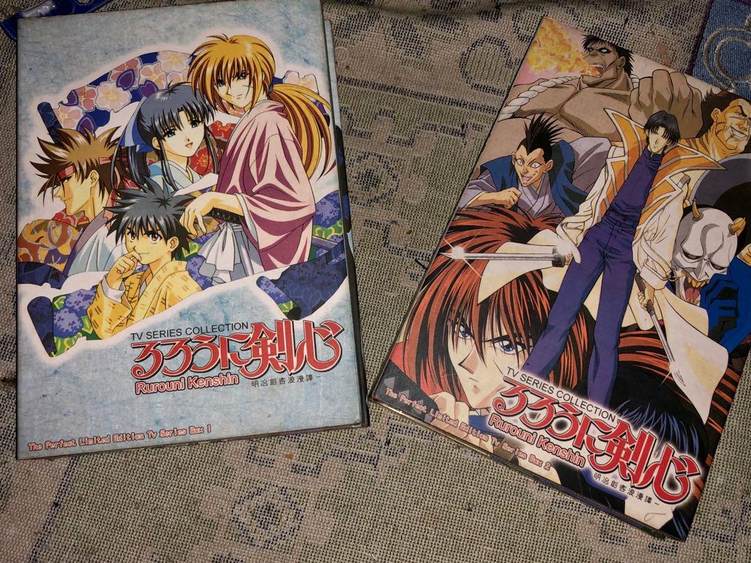 Rurouni Kenshin complete episode DVD box set, Hobbies & Toys, Music ...