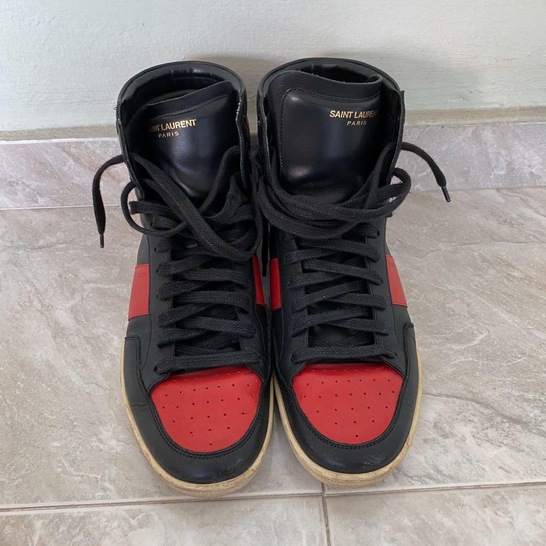 Saint Laurent SL/10H Bred, Men's Fashion, Footwear, Sneakers on Carousell
