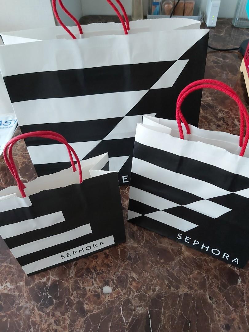 Sephora paper bags, Books & Stationery, Stationery on Carousell