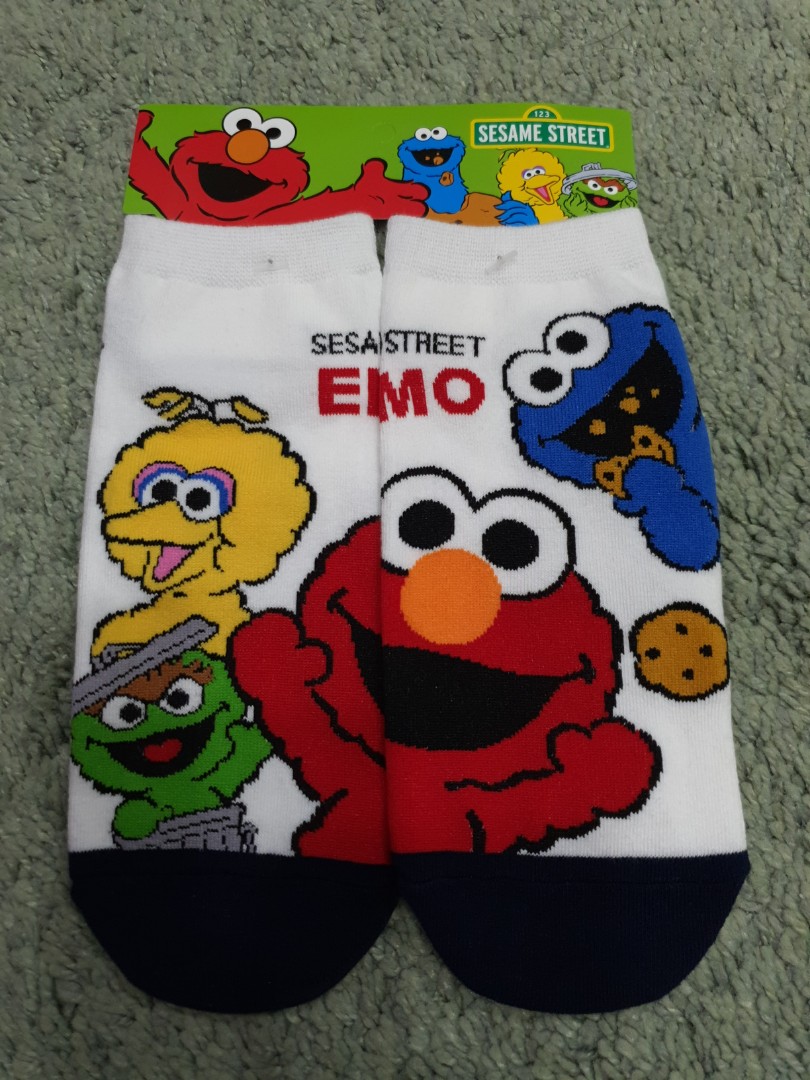Sesame Street Socks, Women's Fashion, Accessories, Socks & Hosiery on ...
