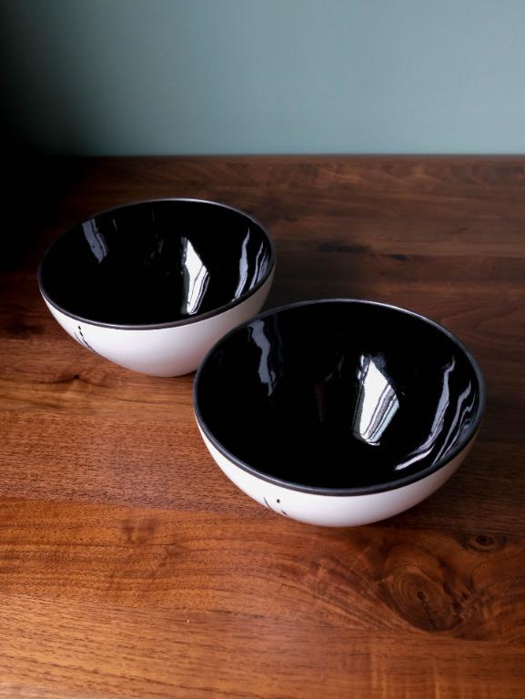 Set of 2 bowls with calligraphy, Furniture & Home Living, Kitchenware ...