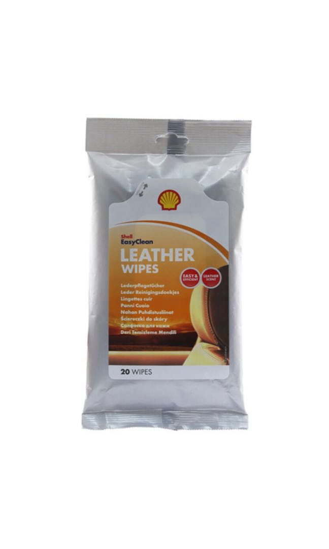 Shell Leather wipes, Car Accessories, Accessories on Carousell