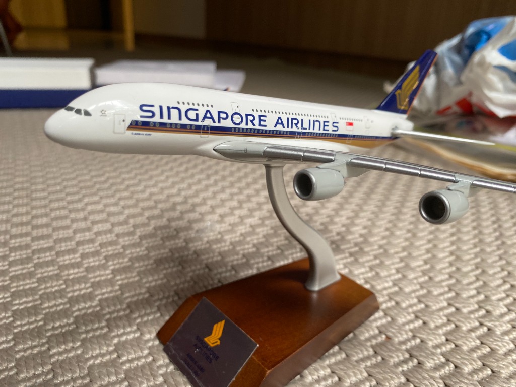 SIA A380 1:400 Model Plane Display, Hobbies & Toys, Memorabilia ...