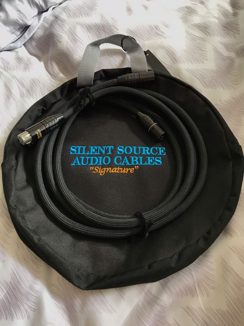 Silent Source Signature XLR Interconnect Cable, Audio, Portable Audio ...