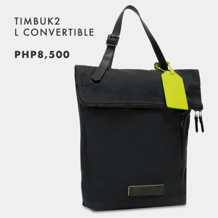 TIMBUK2 L CONVERTIBLE BACKPACK TOTE, Women's Fashion, Bags & Wallets ...