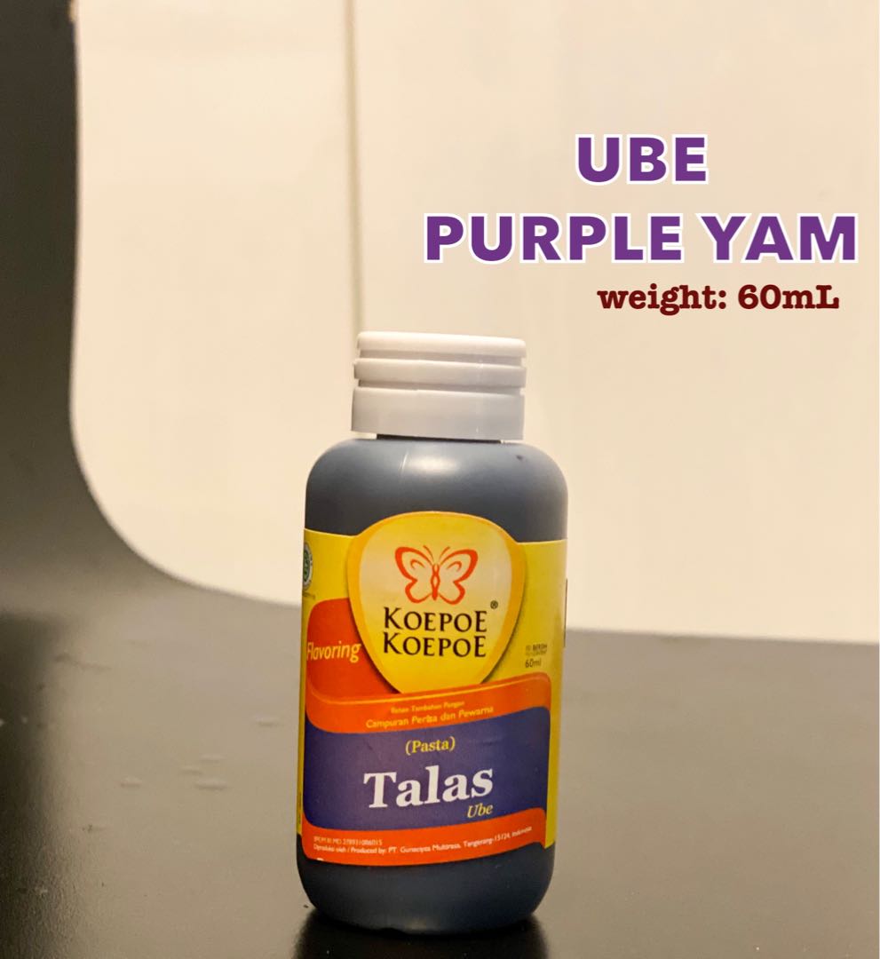 Ube Flavor 60mL (Purple Yam Essence/Extract), Food & Drinks, Fresh ...