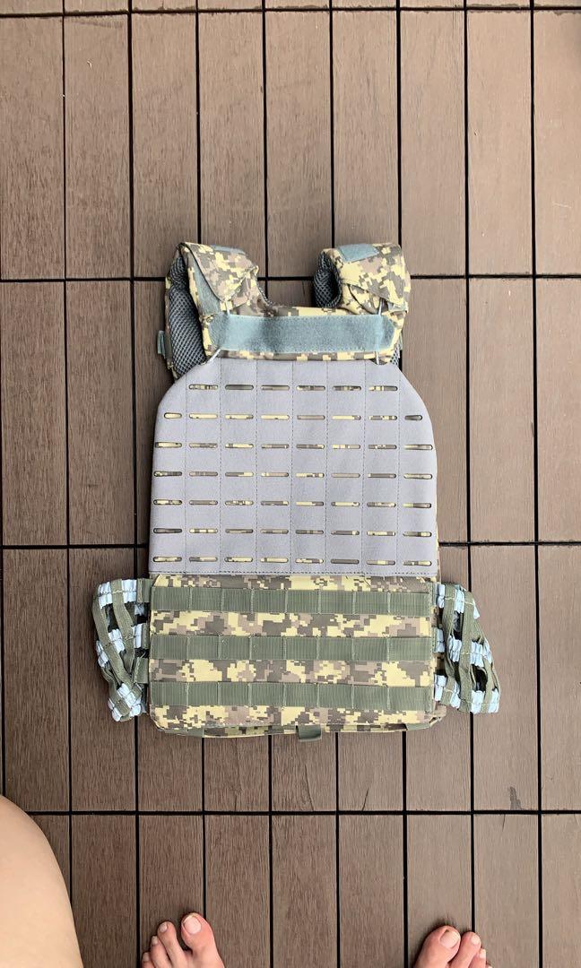Weighted / Tactical Vest (Alpine Multicam), Sports Equipment, Exercise ...