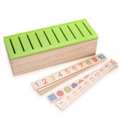 Wooden Classification Box Pattern Matching Classify Baby, Babies & Kids ...