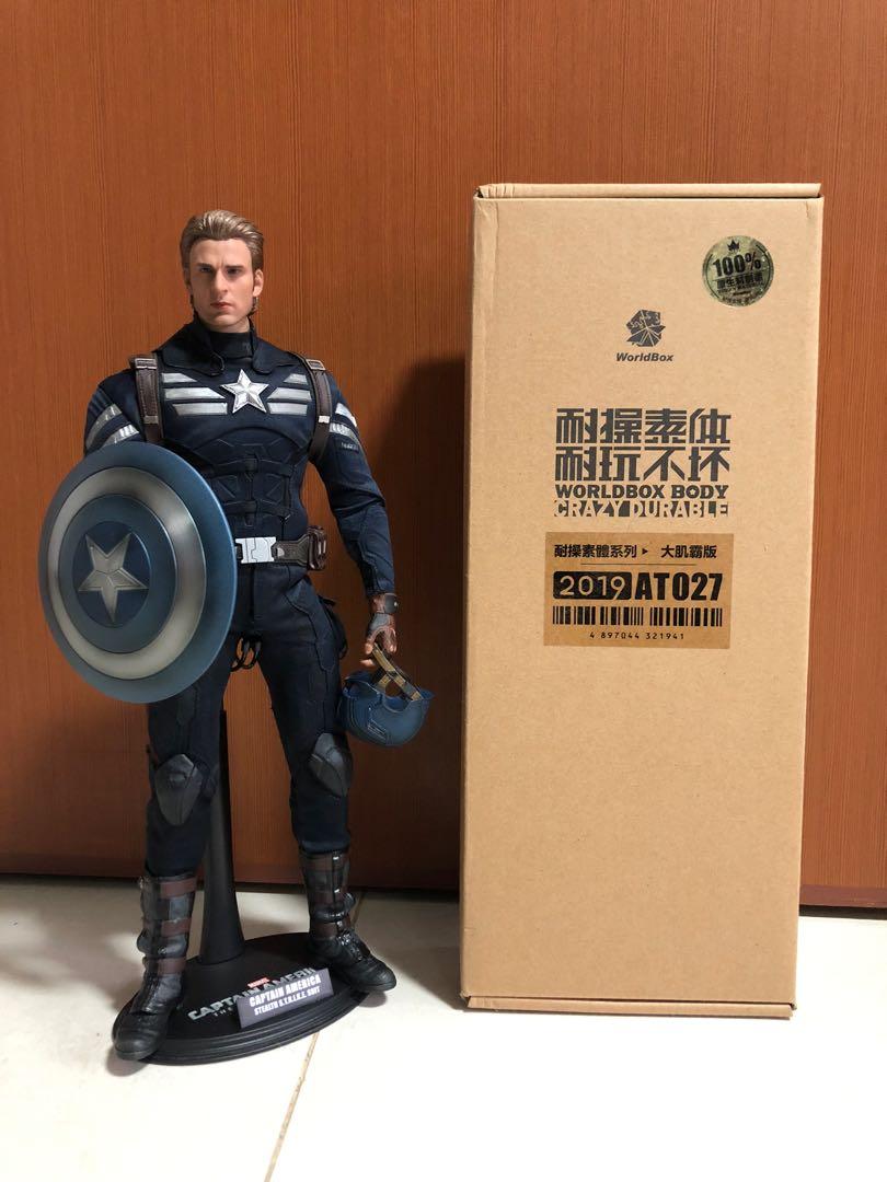 Wts: 1/6 Muscular Body Worldbox AT027 Not Hot Toys, Hobbies & Toys ...