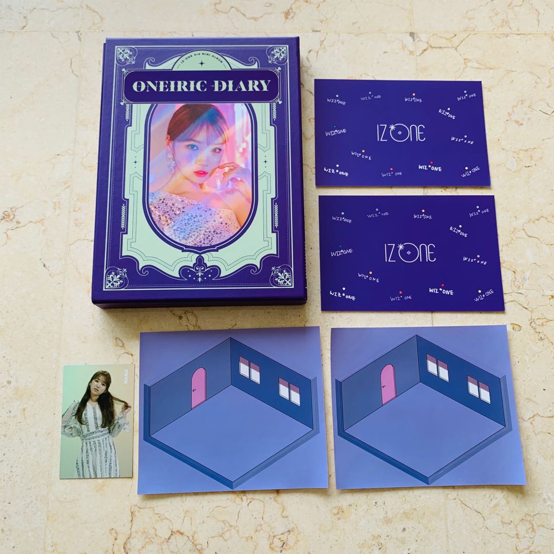 [WTS/WTT] IZ*ONE ONEIRIC DIARY FANTASY VERSION ALBUMS AND PCS PHOTOCARDS [IZONE EUNBI SAKURA ...