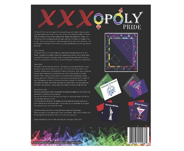XXXOPoly Pride Adult Board Game (Item Code 331 332), Hobbies & Toys ...