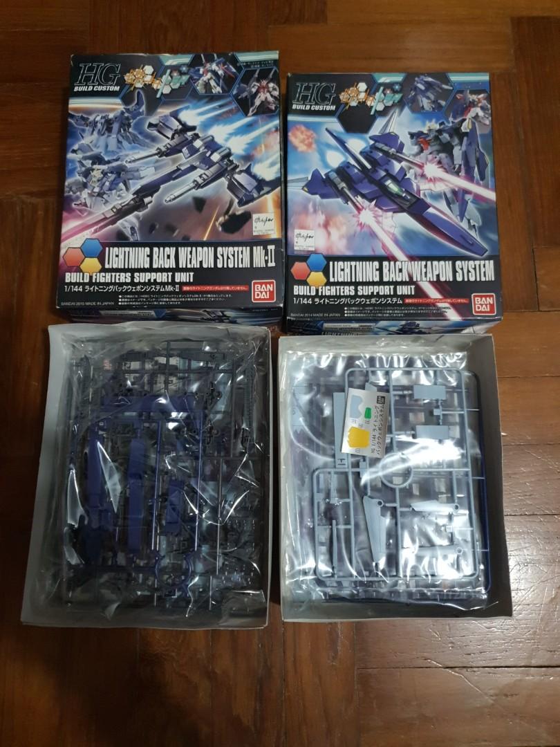 1/144 HG Lightning Back Weapon System, Hobbies & Toys, Toys & Games on Carousell