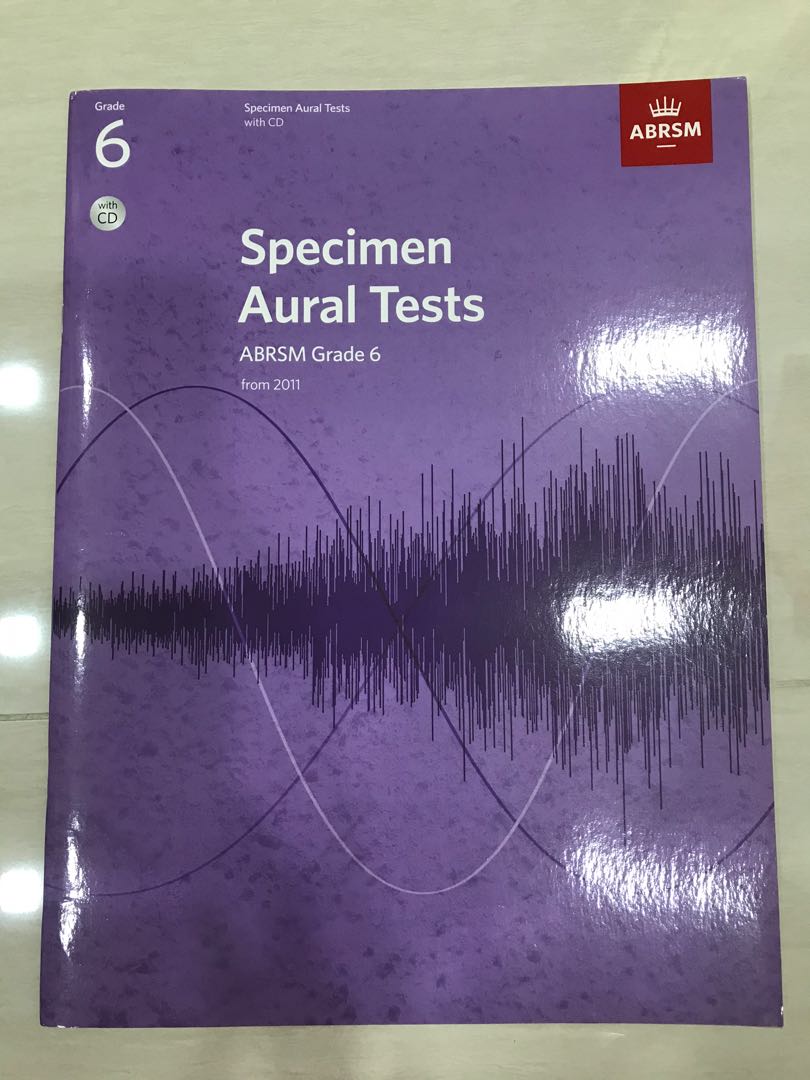 ABRSM Aural Tests Grade 6, Hobbies & Toys, Music & Media, Music Scores ...
