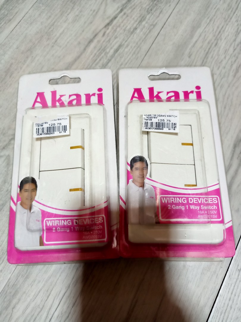 AKARI SWITCH, Furniture & Home Living, Lighting & Fans, Lighting on ...