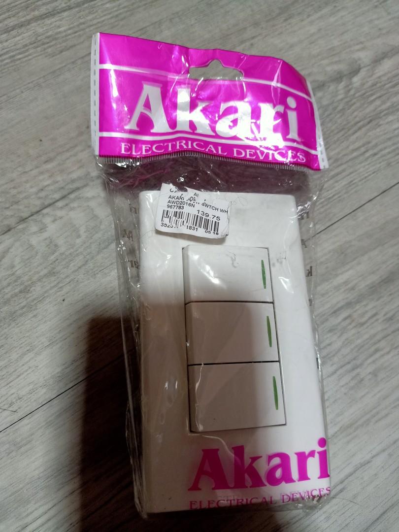 AKARI SWITCH, Furniture & Home Living, Lighting & Fans, Lighting on ...