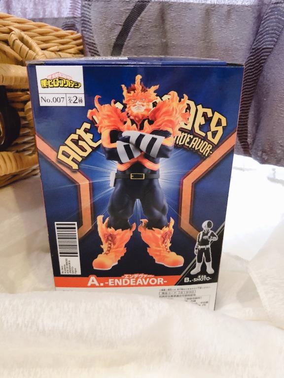 BANPRESTO MY HERO ACADEMIA AGE OF HEROES-ENDEAVOR-, Hobbies & Toys ...
