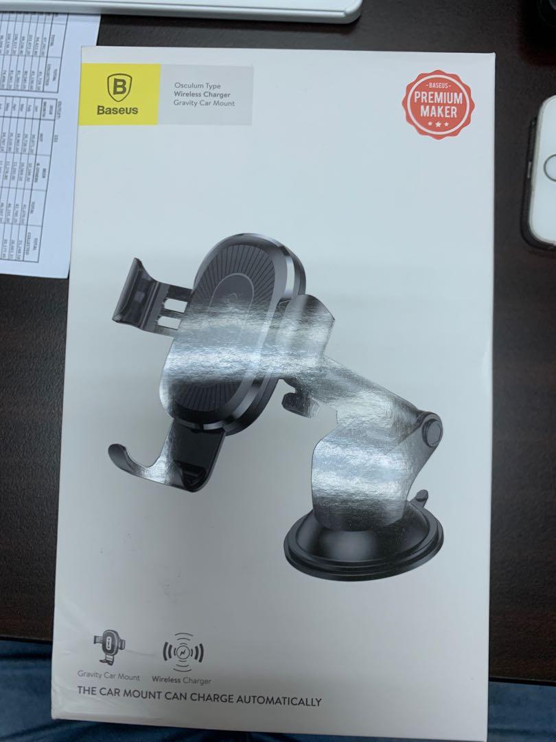 Baseus Wireless Car Holder, Car Accessories, Accessories on Carousell