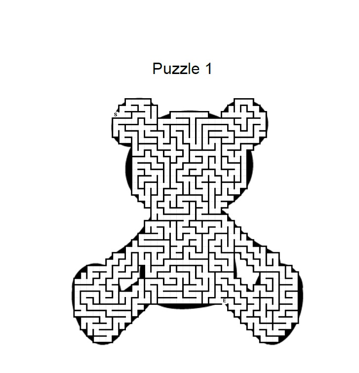 Bear Mazes for Kids, Hobbies & Toys, Stationery & Craft, Stationery ...
