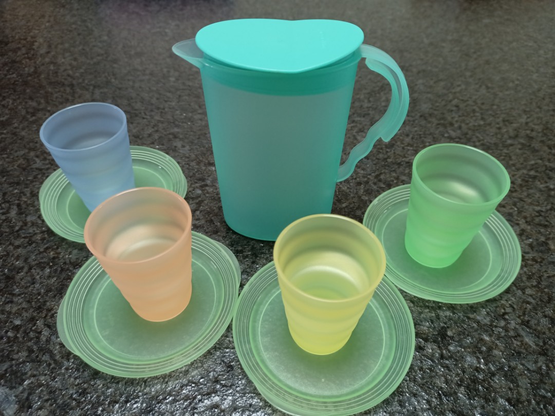 Brand New Tupperware Caribbean Mini Party Play Set, Furniture & Home ...