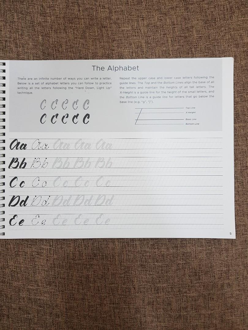 Brush Lettering Basics by Nico Ng (Calligraphy), Hobbies & Toys, Books ...