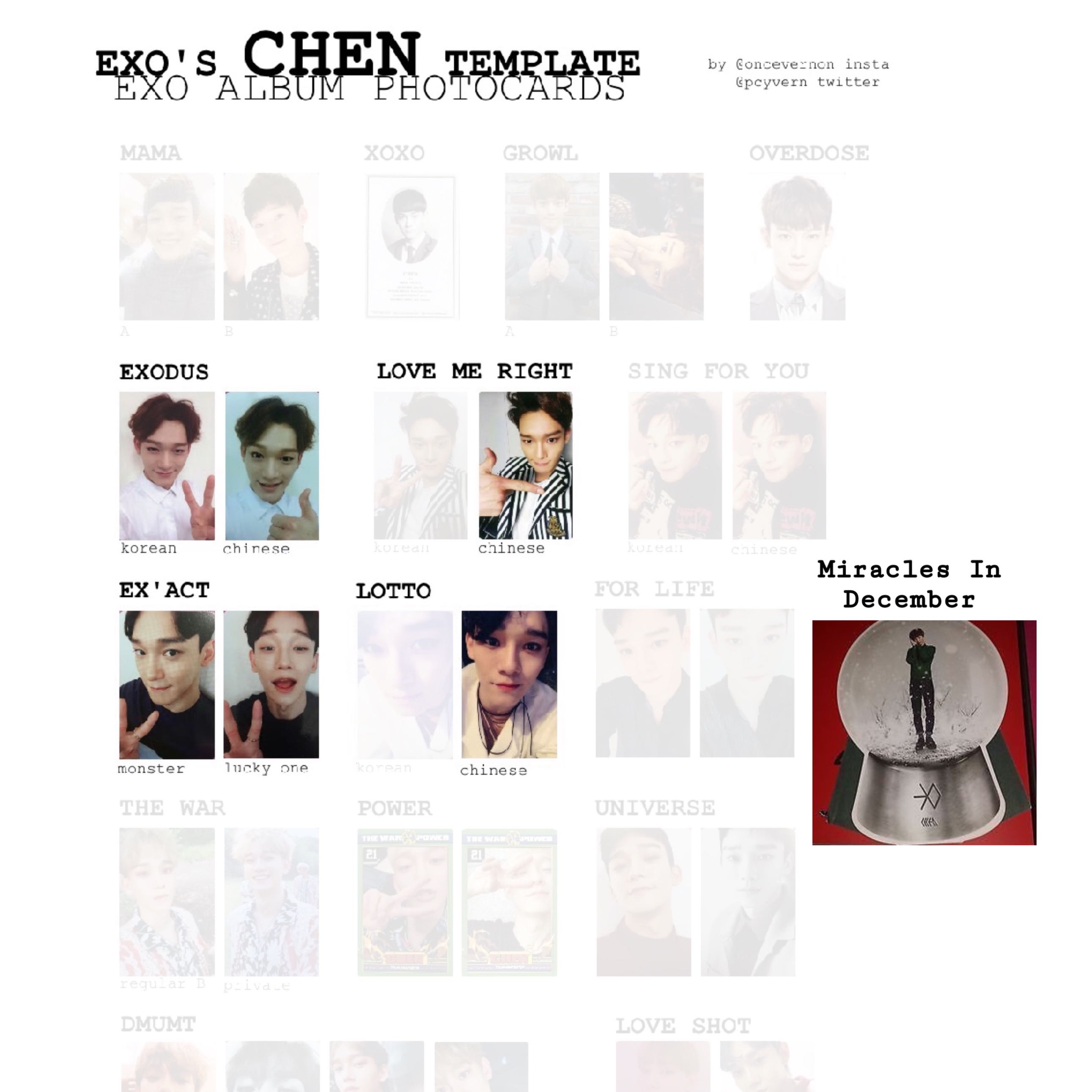exo chen template