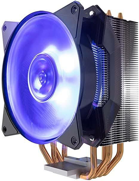 CoolMan CPU Dual Fan Blue LED Rings for AMD / INTEL, Computers & Tech ...