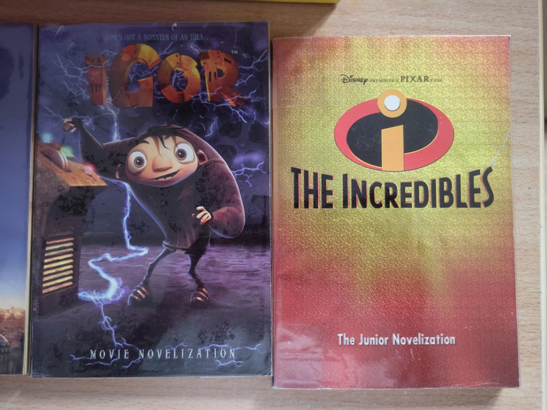 Disney Movie Novelization Pocketbooks, Hobbies & Toys, Books ...