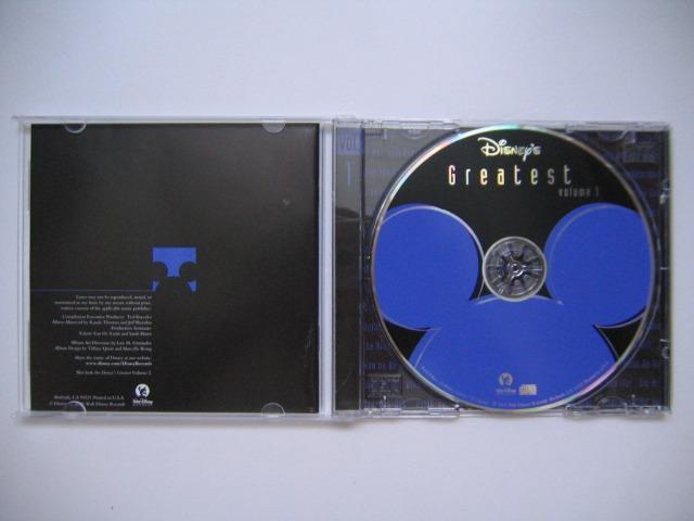 Disney's Greatest Vol.1 CD (Tarzan, Mulan, Hercules, Toy Story ...