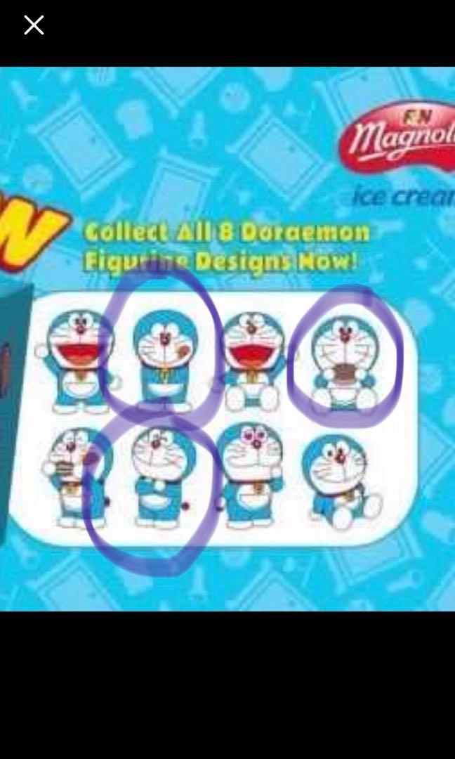 Doraemon Magnolia Ice Cream Collectible, Hobbies & Toys, Toys & Games ...