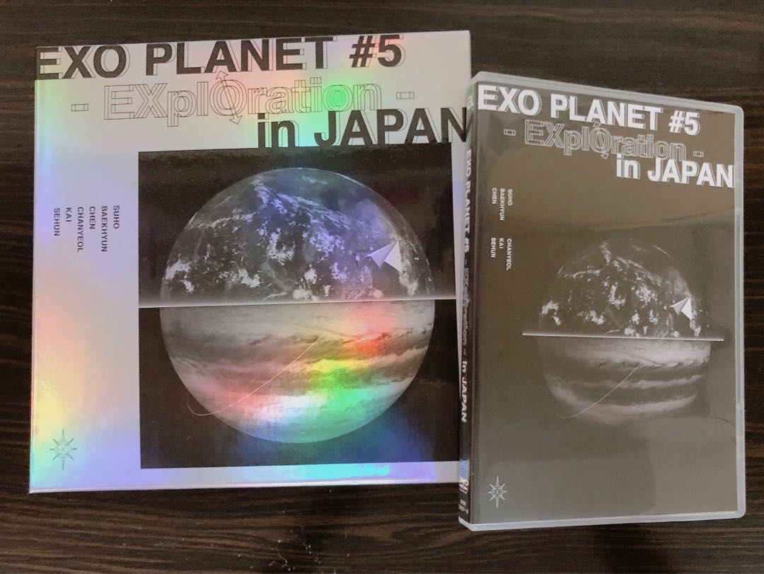 EXO官方 五巡演唱會週邊 日巡初回DVD 普通版 淨DVD, 興趣及遊戲, 收藏品及紀念品, 韓流 - Carousell