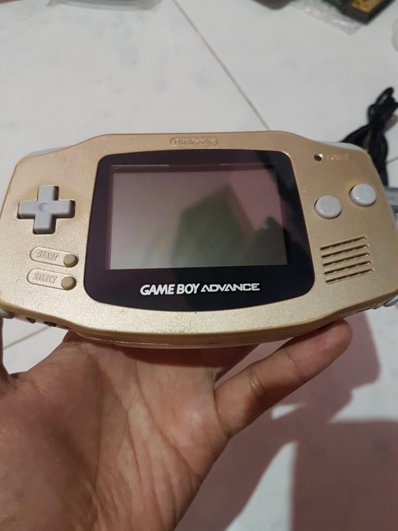 Gameboy Advance GOLD with 2 Bootleg Games (please read), Video Gaming ...