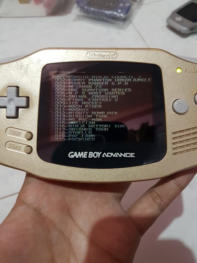 Gameboy Advance GOLD with 2 Bootleg Games (please read), Video Gaming ...