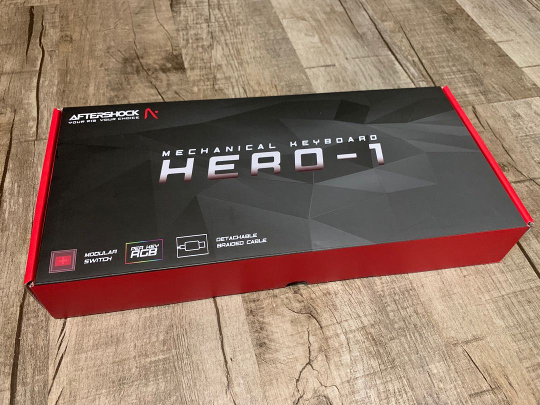 Gaming Keyboard (Aftershock mechanical keyboard), Computers & Tech ...