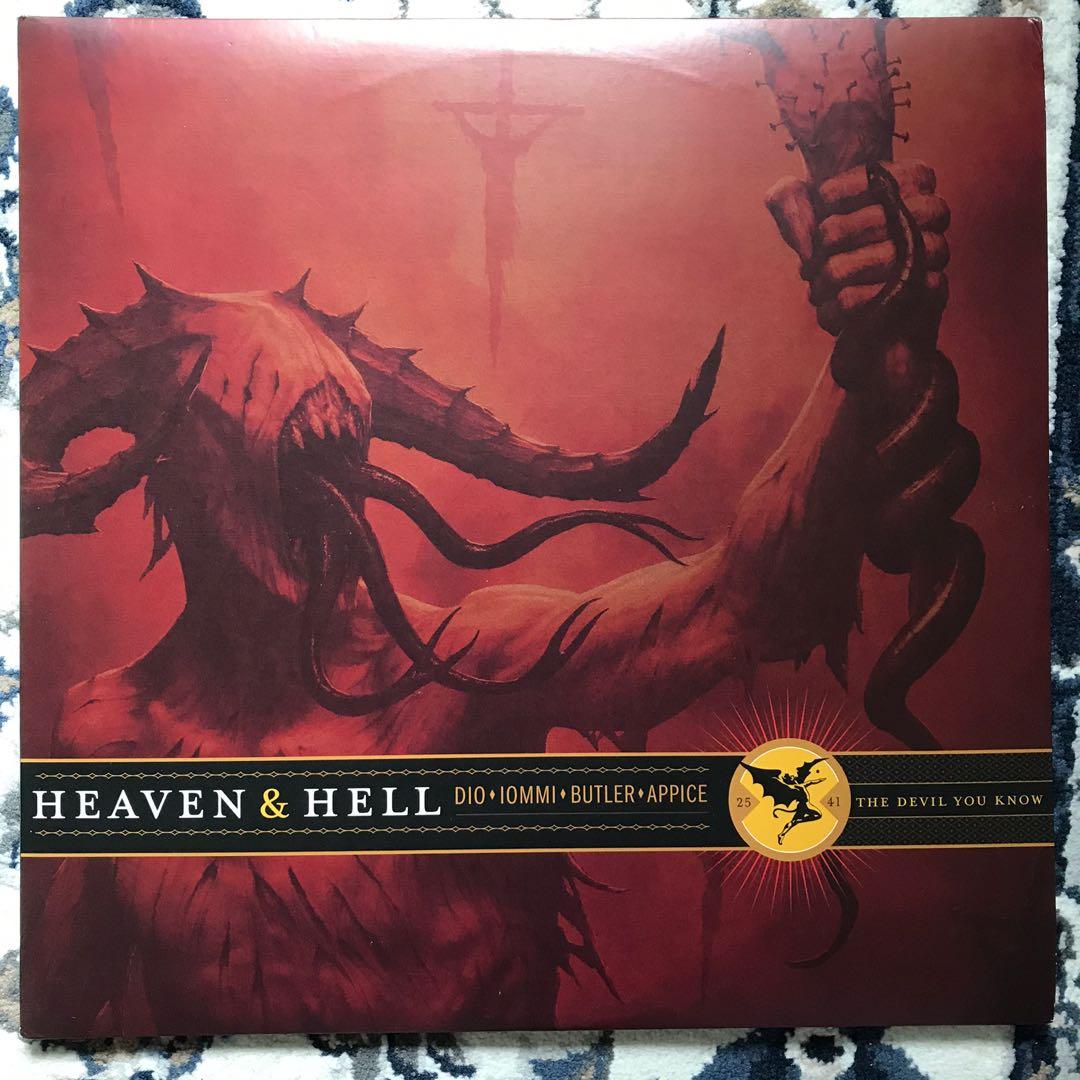Heaven & Hell - The Devil You Know vinyl record, Hobbies & Toys, Music ...