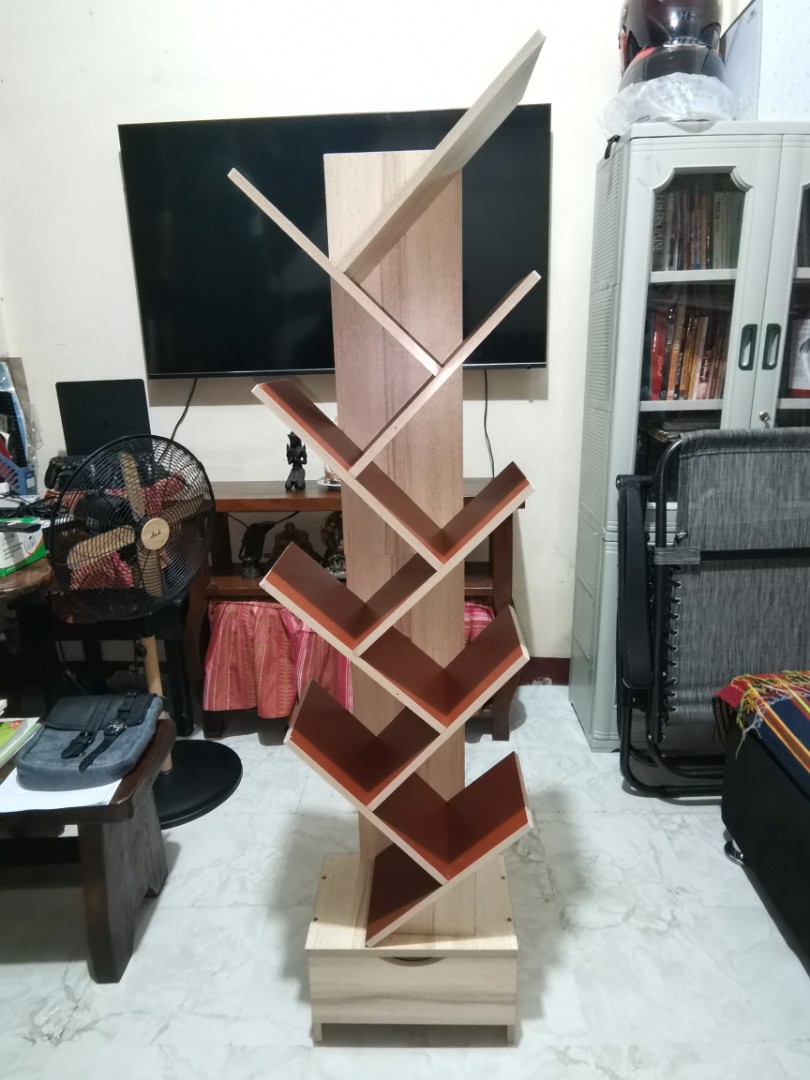 Home Furniture Laminated Book Rack/Display Shelf, Furniture & Home ...