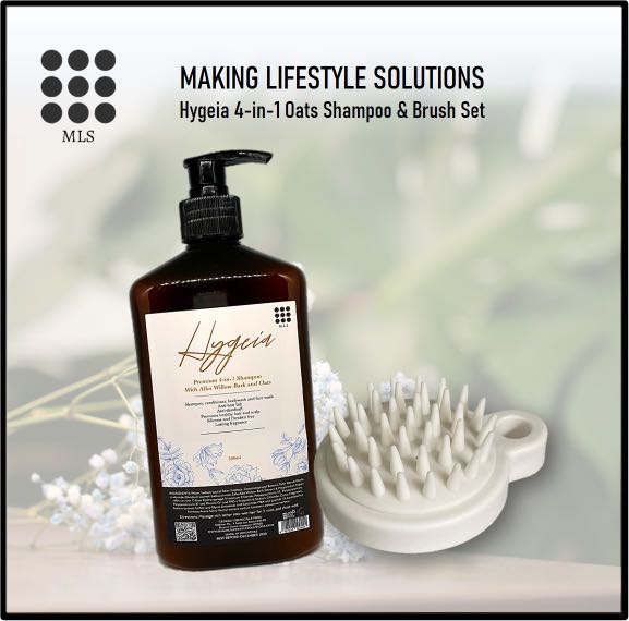 Shampoo with Hair Massage Brush, Beauty & Personal Care, Hair on Carousell