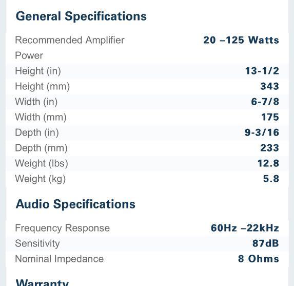 Infinity Reference R152 Bookshelf Speakers, Audio, Soundbars, Speakers ...