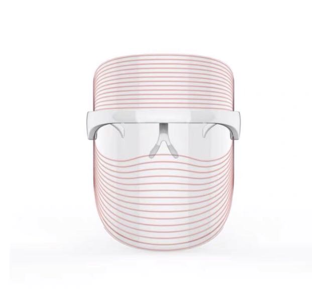 LED Lights Face Shield Mask, Health & Nutrition, Face Masks & Face ...