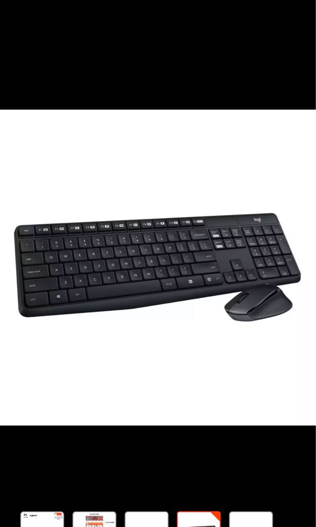 Logitech MK315 Silent Wireless Keyboard and Mouse combo, Electronics ...