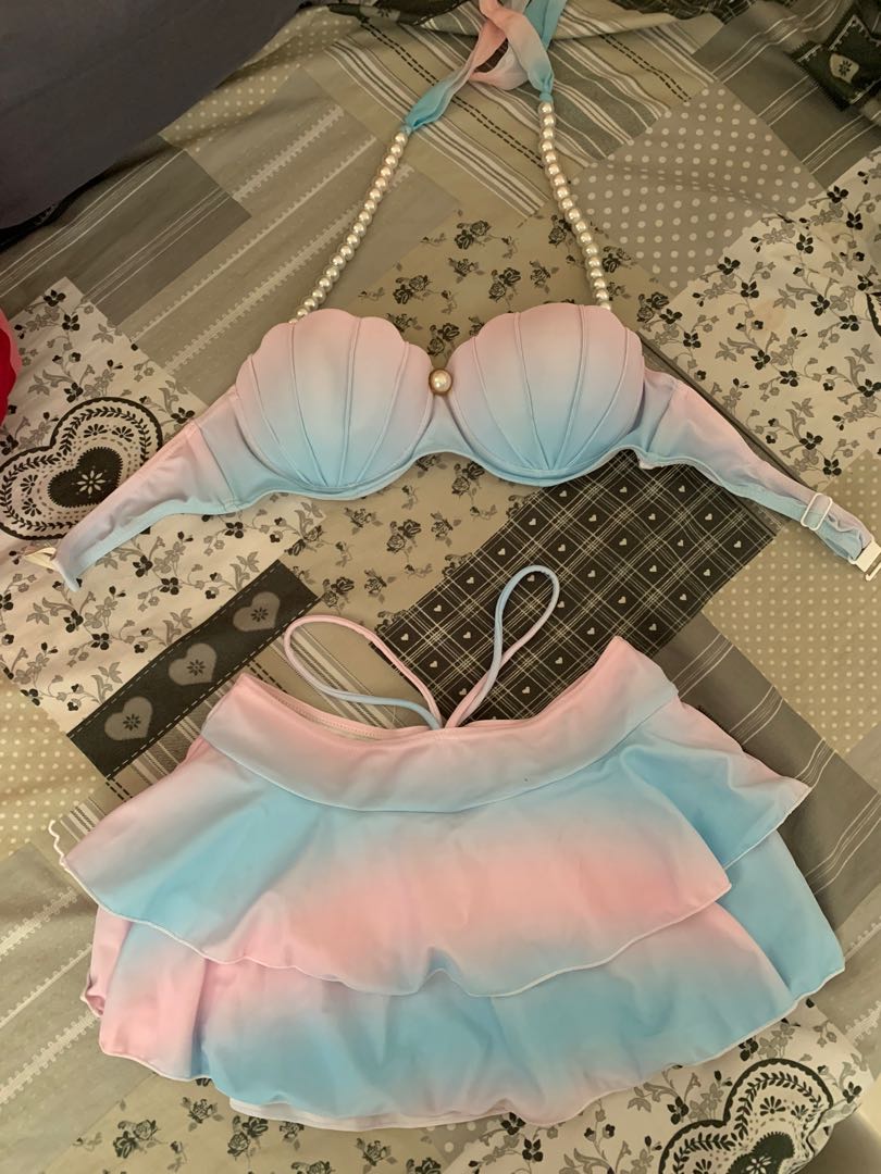 Mermaid bikini, Women's Fashion, Swimwear, Bikinis & Swimsuits on Carousell
