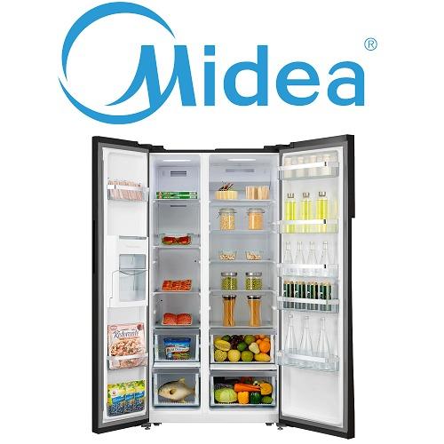 MIDEA 515L MRM584S SIDE BY SIDE REFRIGERATOR, TV & Home Appliances ...