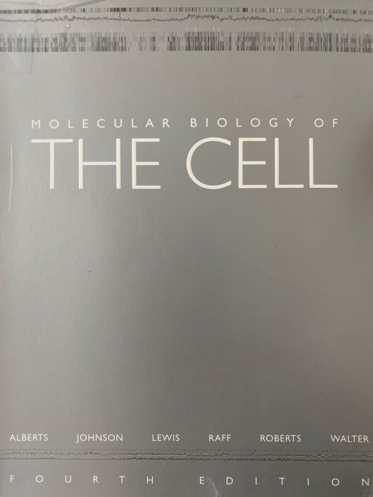 Molecular Biology of the Cell 4th edition by Bruce Alberts, Hobbies ...