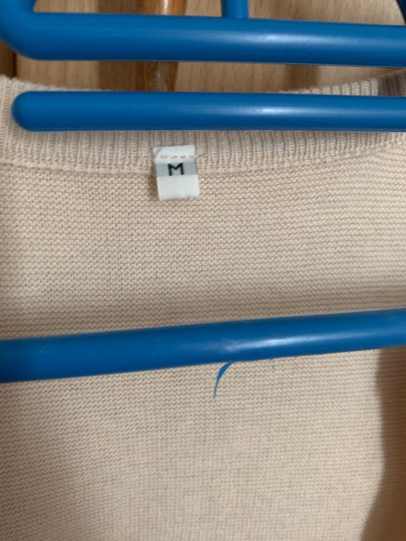 Muji Cardigan, Women's Fashion, Coats, Jackets and Outerwear on Carousell