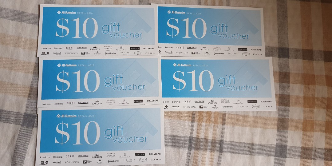 Multi -store vouchers, Everything Else on Carousell