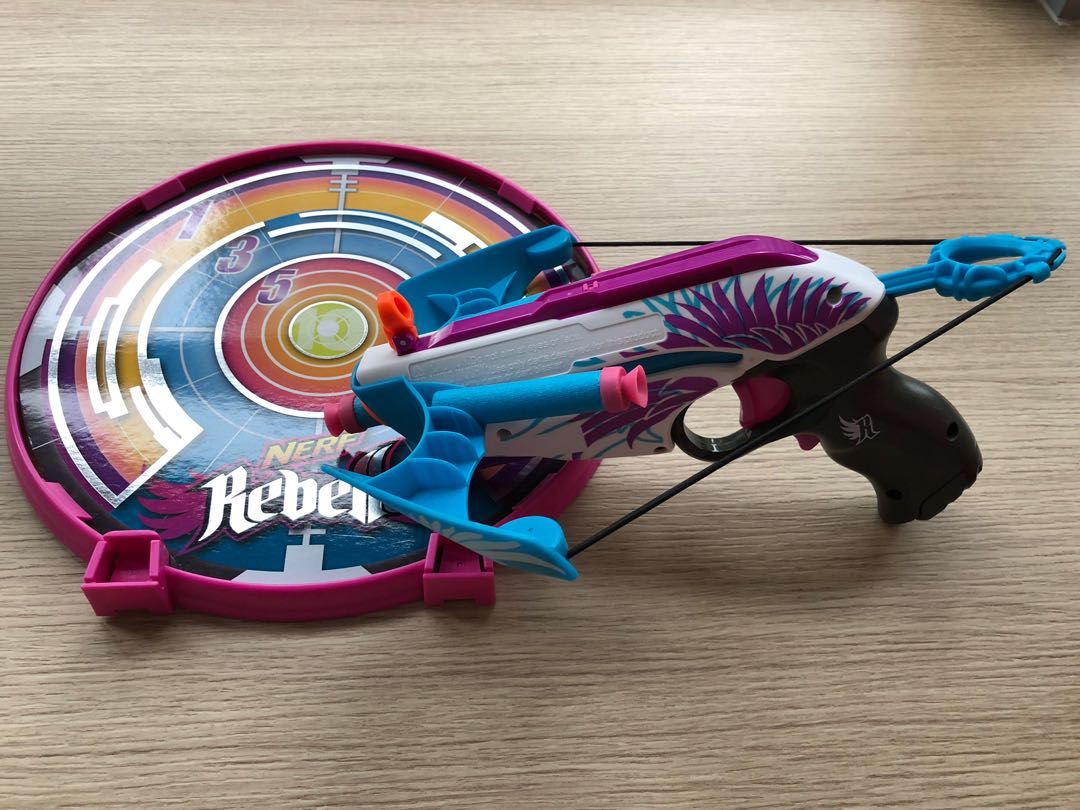 Nerf Rebelle - nerf gun for girls, Hobbies & Toys, Toys & Games on ...